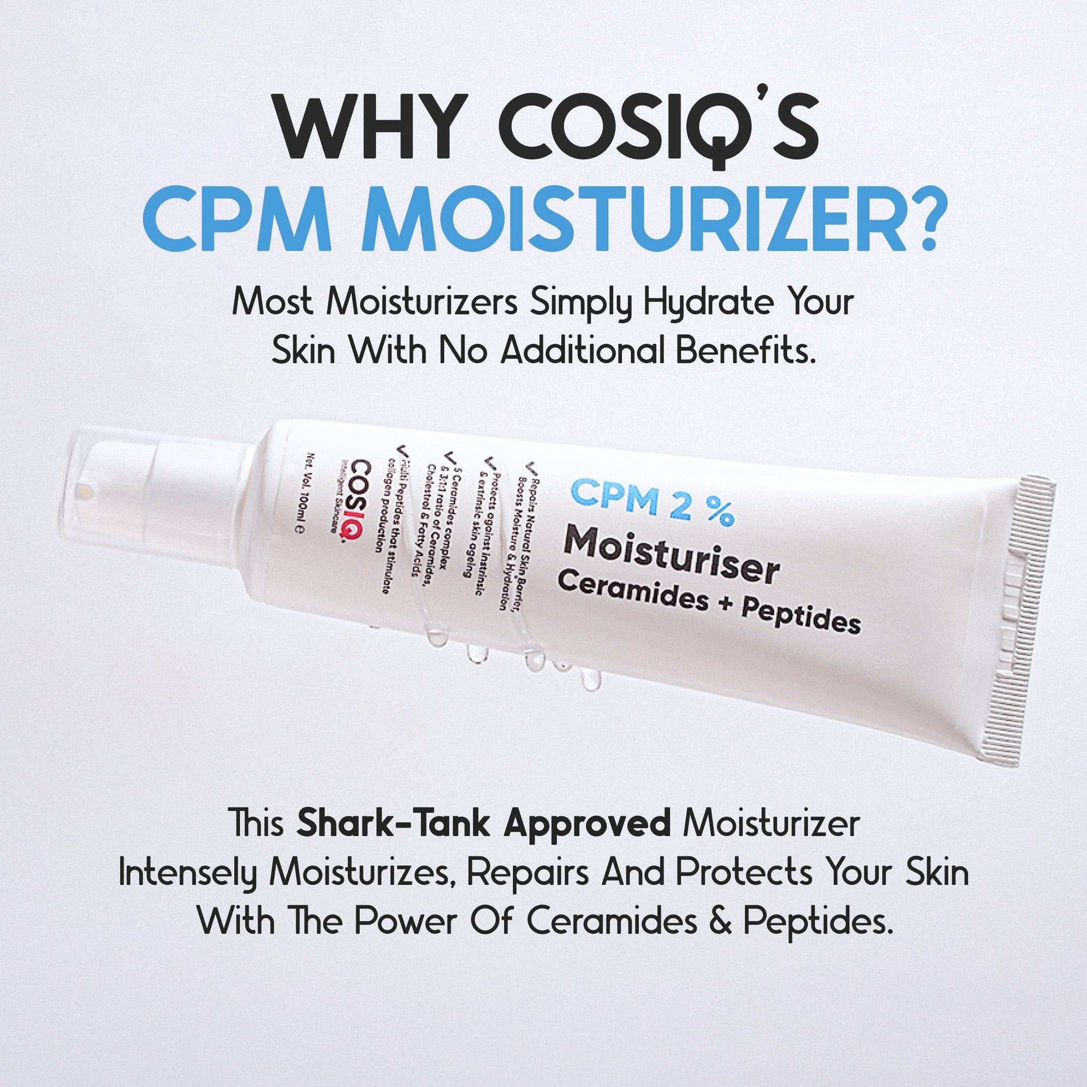 CPM 2% Ceramides & Peptides Moisturizer For All Skin Types | CosIQ