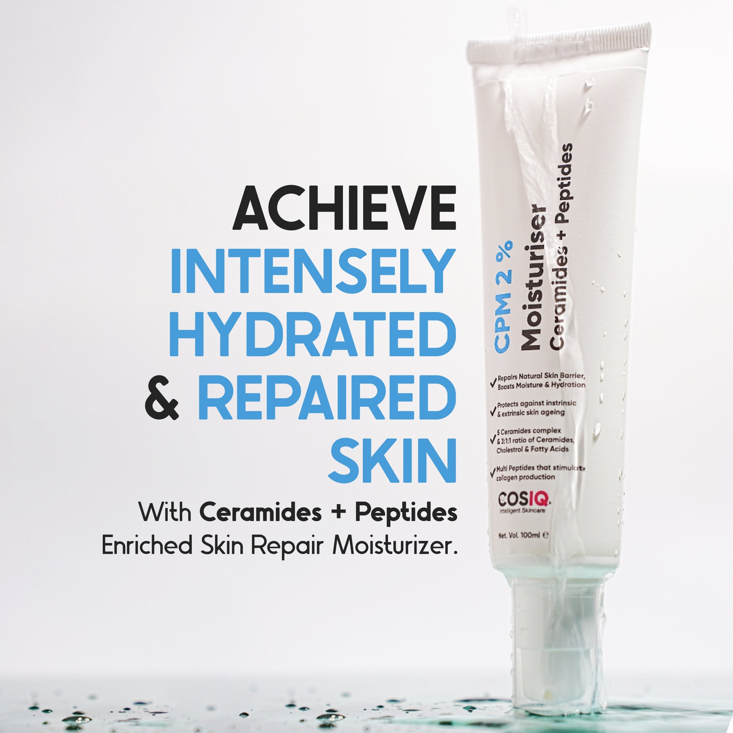 CPM 2% Ceramides & Peptides Moisturizer For All Skin Types | CosIQ
